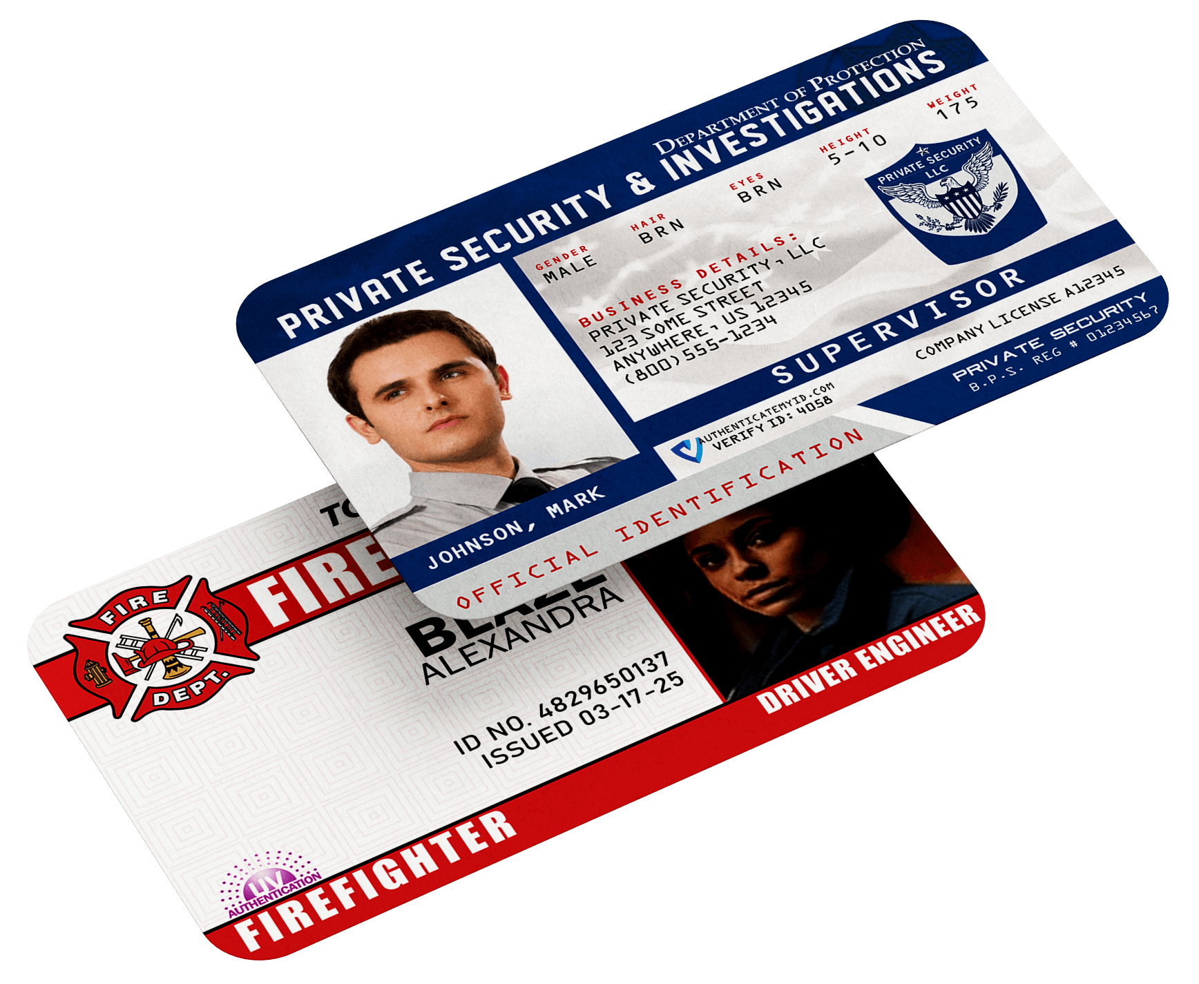 Prison Inmate Cosplay ID Badge || Photo Personalized || - Epic IDs