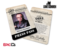 The X-Files / The Lone Gunmen Inspired Melvin Frohike TLG Newsletter P ...
